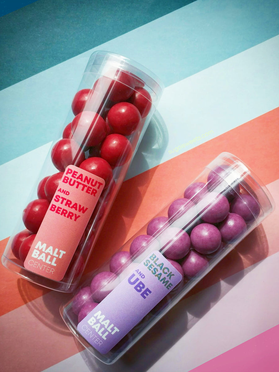 DRAGÉE - Black Sesame and Ube Malt Ball – sugoi sweets